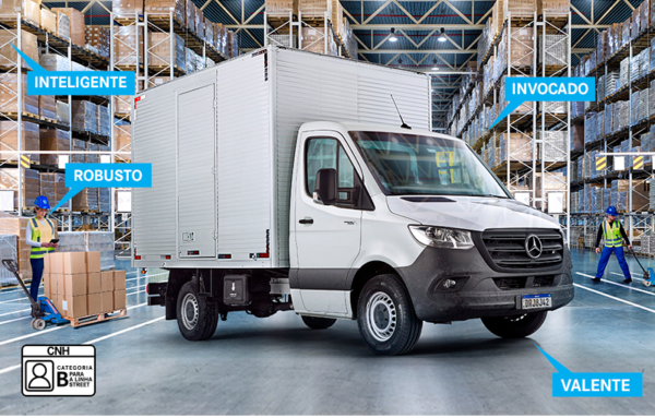 Conheça o Sprinter Truck. O Caminhão Urbano Ideal para o Seu Negócio ...